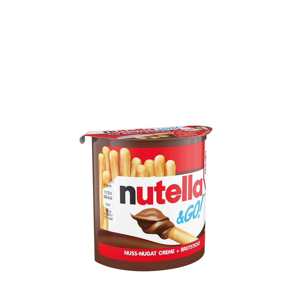 Nutella & Go with Breadsticks and Hazelnut Spread
