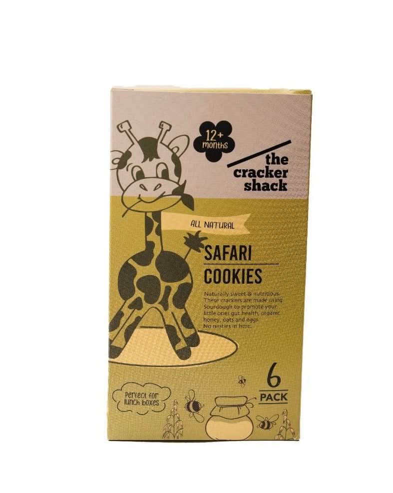 Browns Crackers - The Cracker Shack Safari Cookies 6 Pack)